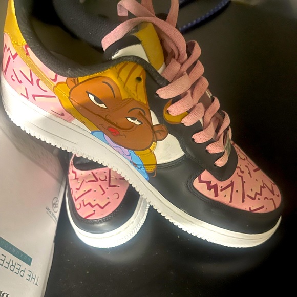 Nike | Shoes | Custom Afs Proud Family Cartoon | Poshmark